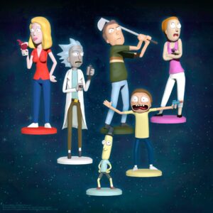 USAopoly CLUE: Rick and Morty | Featuring Characters from The Adult Swim TV Show Rick & Morty | Collectible Clue Board Game | Perfect for Rick & Morty Fans