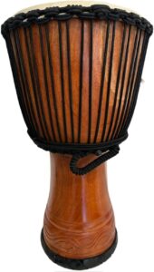 djembe afrika, 26" tall, 12-13" head