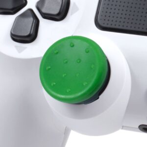 KontrolFreek GamerPack Alpha for PlayStation 4 (PS4) Controller | Performance Thumbsticks | 2 Low-Rise Concave, 2 Low-Rise | Green