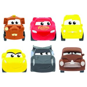 mash'ems - cars 4 pack (4 blind capsules per order) squishy collectible toy