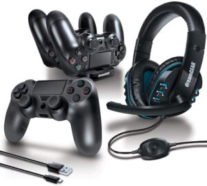 dreamgear 6 in 1 game kit black ps4