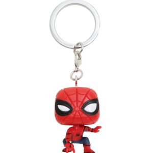 Funko POP Keychain Spider-Man Homecoming Spider-Man New Suit Action Figure