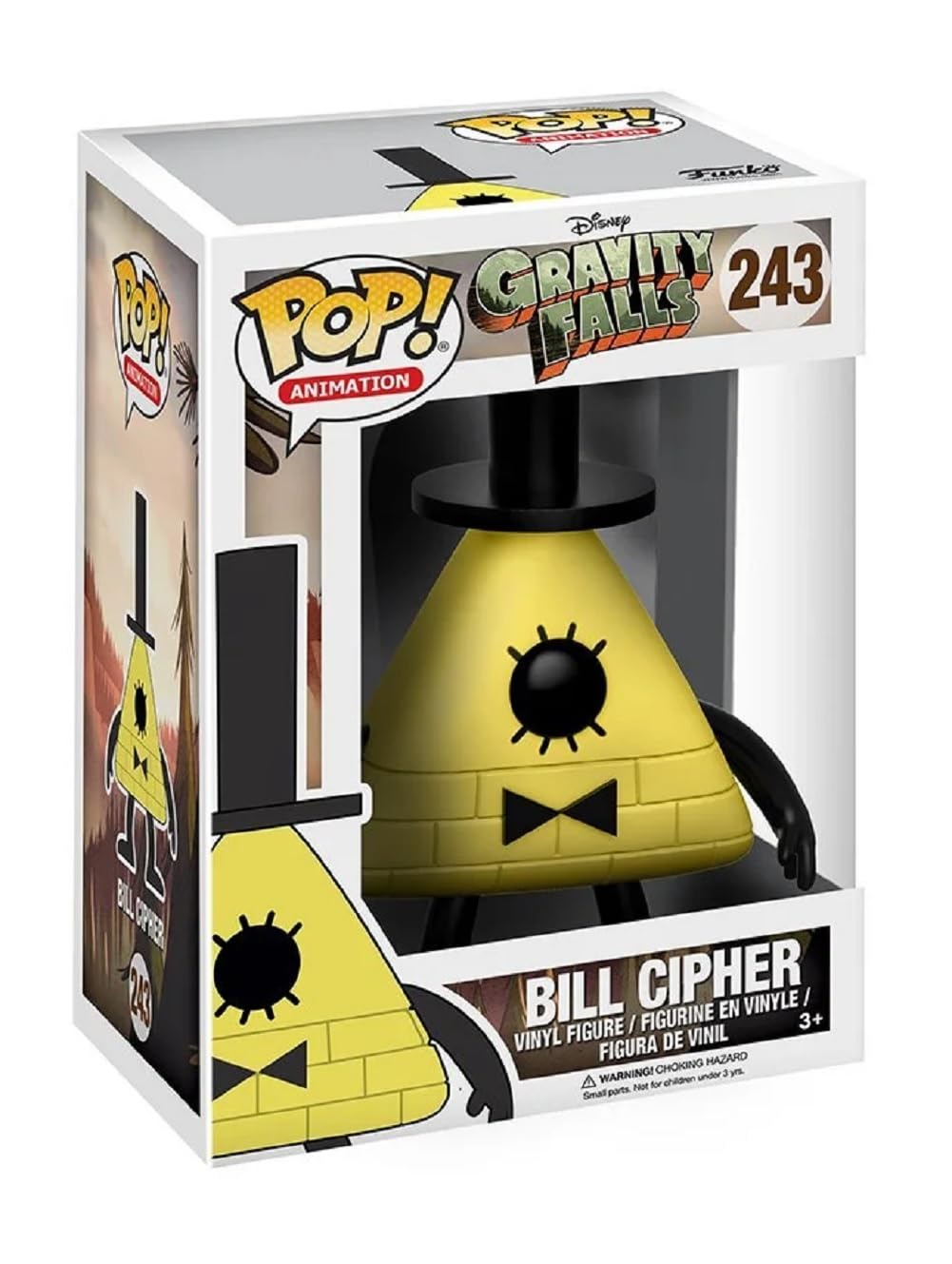 Funko POP! Disney: Gravity Falls - Bill Cipher (Styles May Vary)