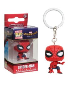 funko pop keychain spider-man homecoming spider-man new suit action figure