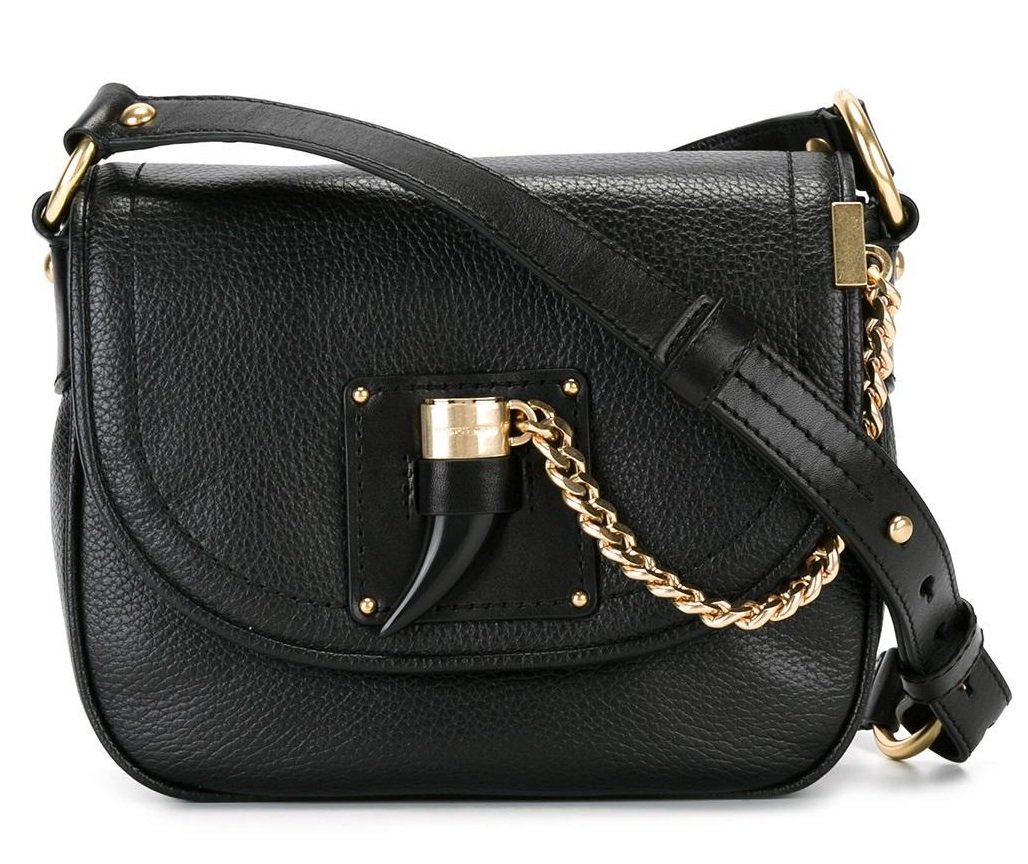 MICHAEL Michael Kors James Medium Leather Saddlebag