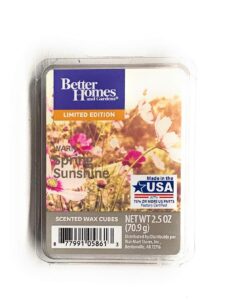 better homes and gardens warm spring sunshine wax cubes - 2017 limited edition