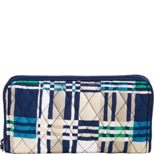 vera bradley women's rfid georgia wallet santiago woven one size