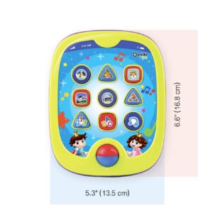 Boxiki kids Smart Pad Educational Toys for Babies and Children - Preschool Learning Toddler Tablet Toy for Infants. Learn ABC, Numbers & Play Games.Learning Toys for 3,4,5 Years Old Boys & Girls