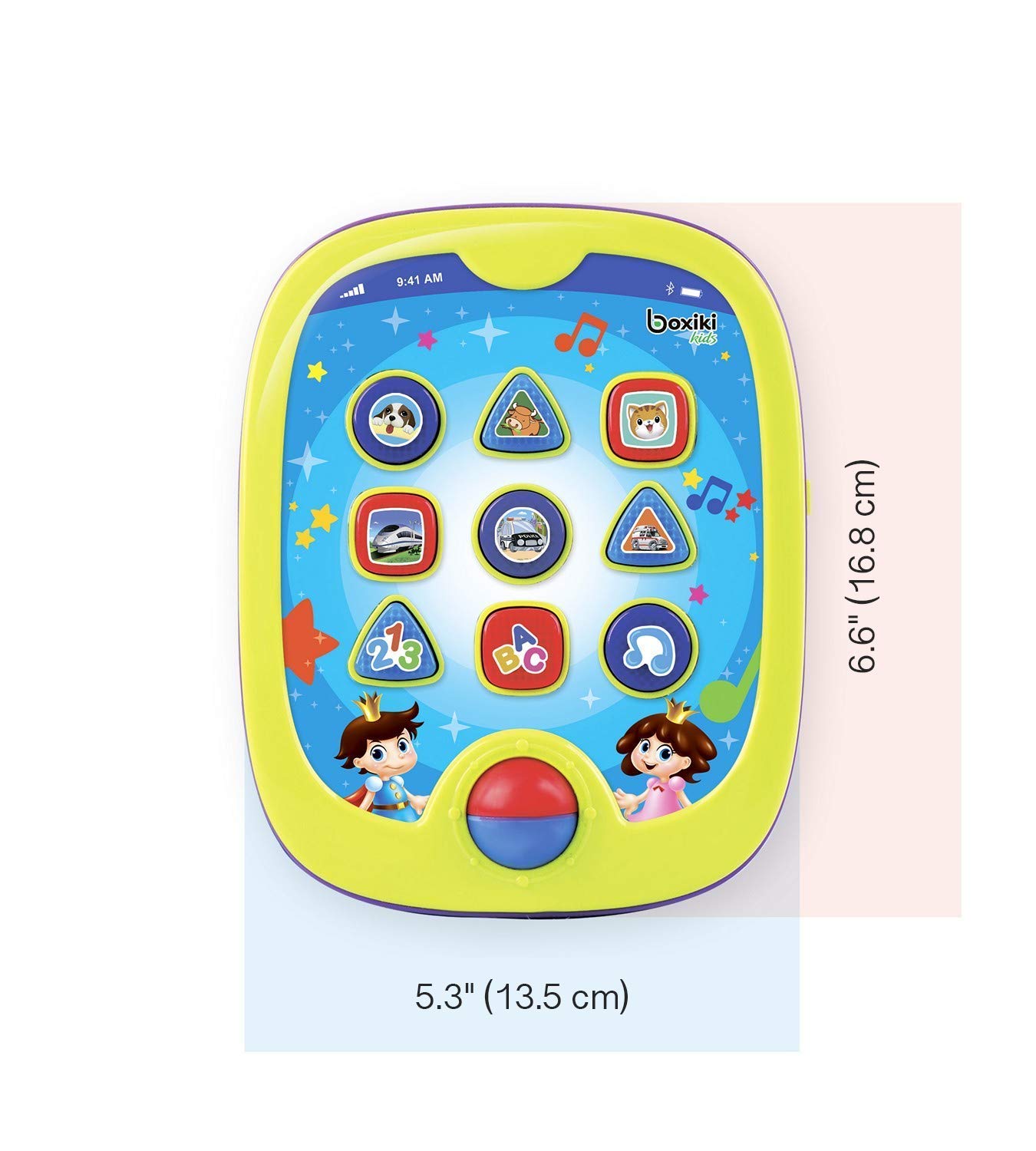 Boxiki kids Smart Pad Educational Toys for Babies and Children - Preschool Learning Toddler Tablet Toy for Infants. Learn ABC, Numbers & Play Games.Learning Toys for 3,4,5 Years Old Boys & Girls