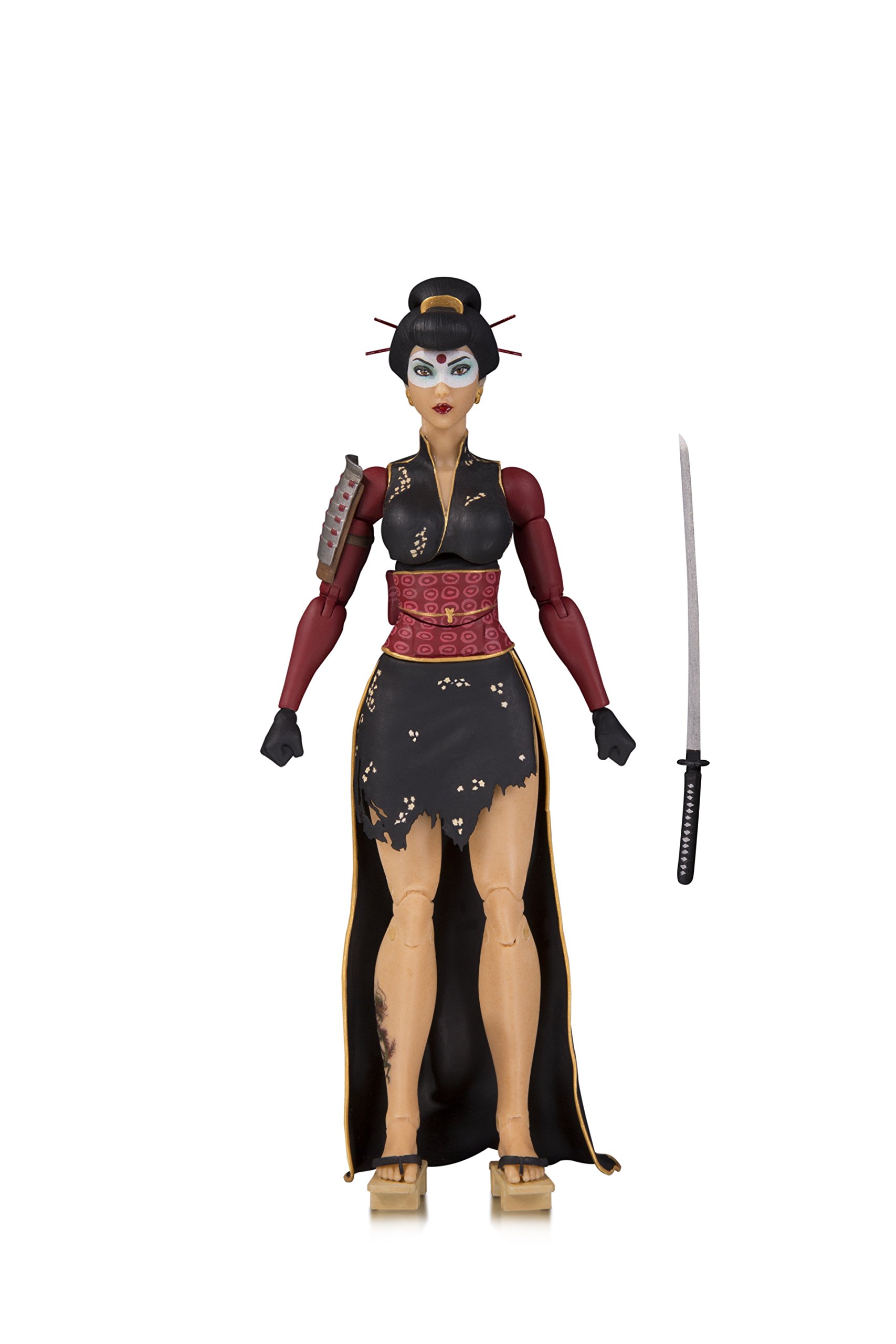 DC Collectibles Designer Series Bombshells by Ant Lucia Katana Action Figure, 7 inches