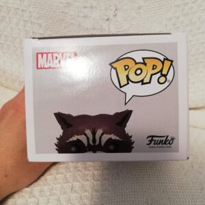 Funko Pop Vinyl Marvel Guardians of the Galaxy Vol. 2 Rocket Raccoon Exclusive Bobblehead Figure 210