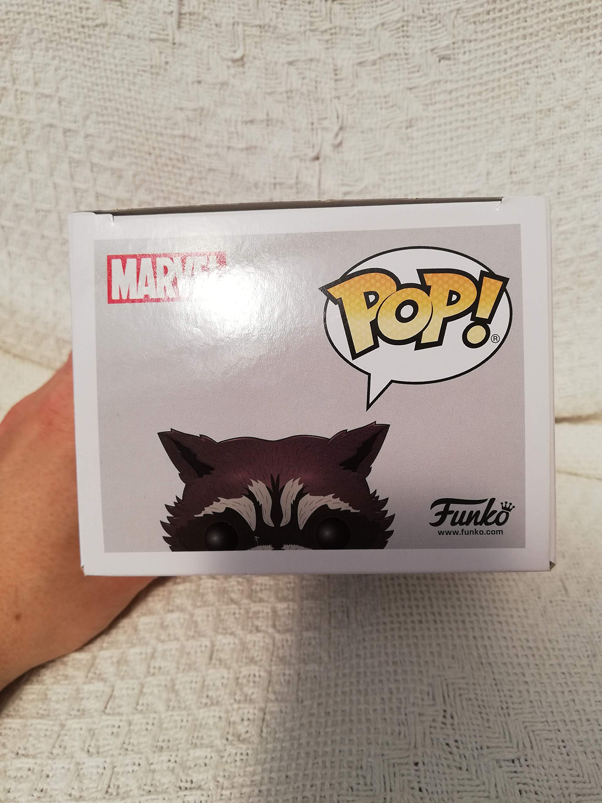 Funko Pop Vinyl Marvel Guardians of the Galaxy Vol. 2 Rocket Raccoon Exclusive Bobblehead Figure 210