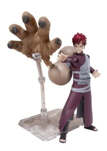 tamashii nations bandai s.h.figuarts gaara naruto shippuden action figure