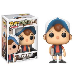 Funko Gravity Falls POP! Animation Dipper Pines Vinyl Figure #240 [Regular Version], Styles May Vary, Multicolor, Standard (12373)