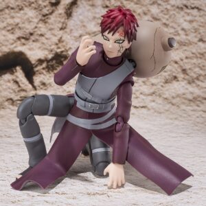 TAMASHII NATIONS Bandai S.H.Figuarts Gaara Naruto Shippuden Action Figure