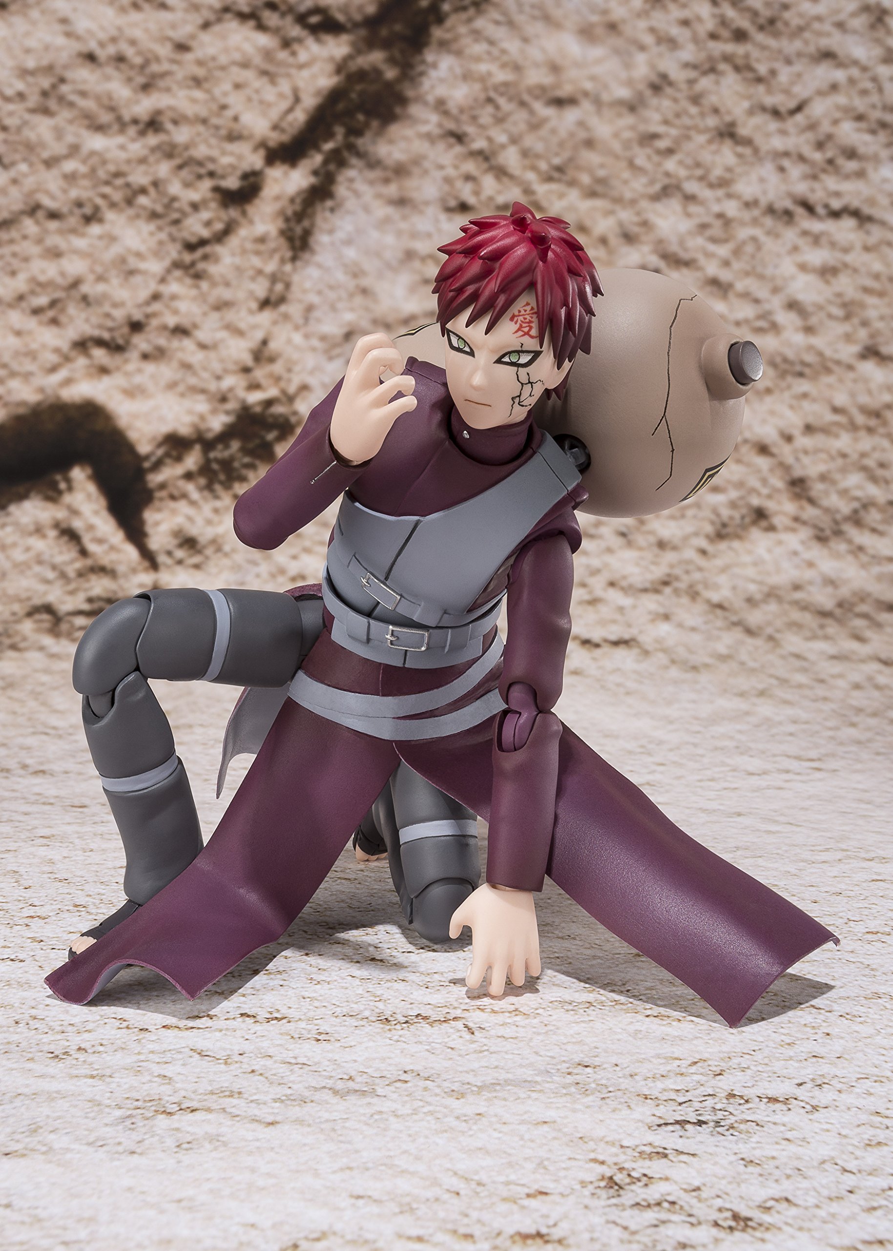 TAMASHII NATIONS Bandai S.H.Figuarts Gaara Naruto Shippuden Action Figure