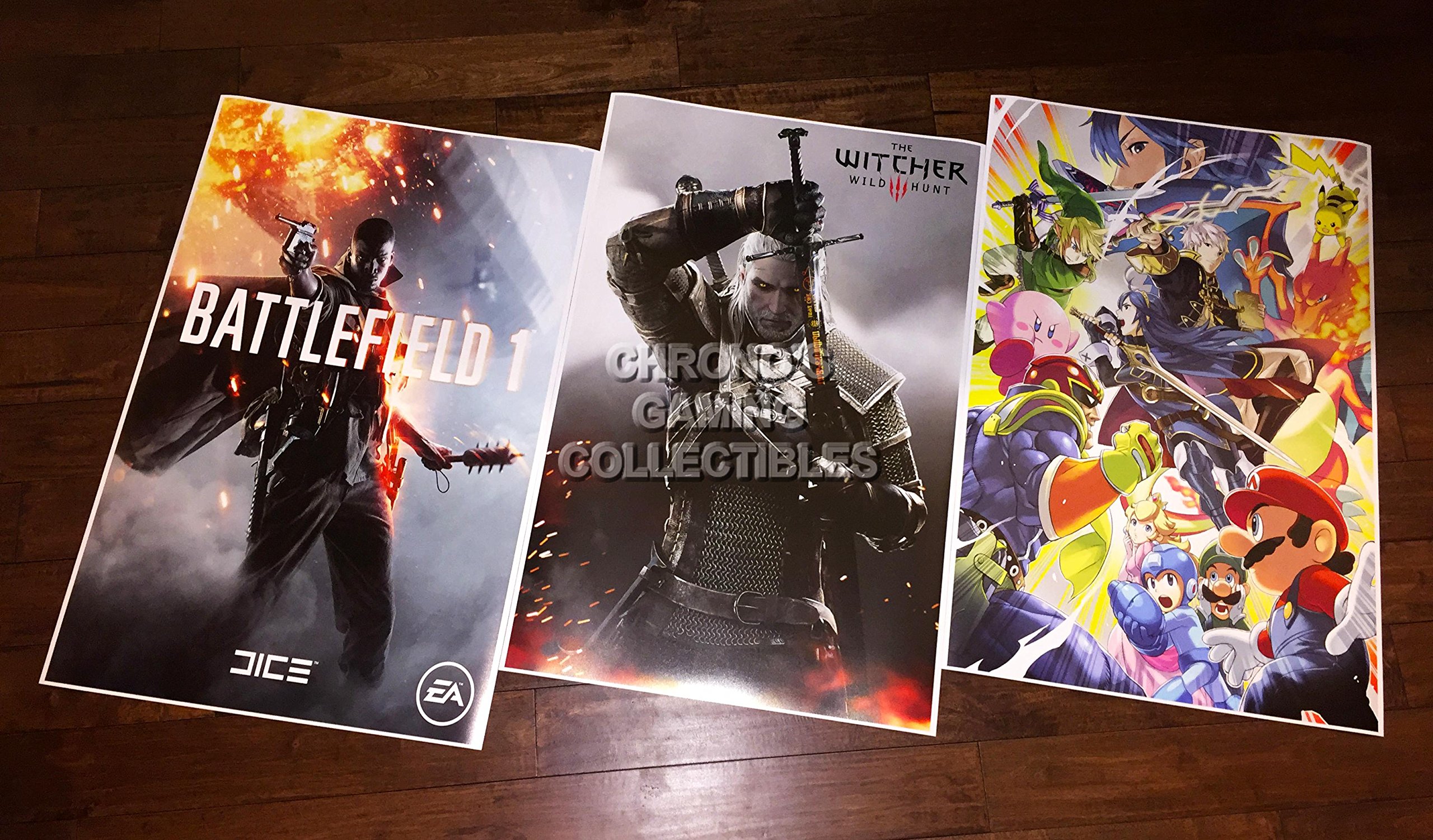 Yifantacy CGC Huge Poster Glossy Finish - Overwatch Mercy PS4 Xbox ONE PC - EXT665 (16" x 24" (41cm x 61cm))