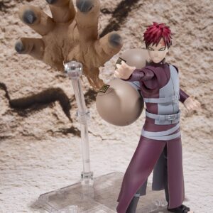 TAMASHII NATIONS Bandai S.H.Figuarts Gaara Naruto Shippuden Action Figure