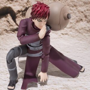 TAMASHII NATIONS Bandai S.H.Figuarts Gaara Naruto Shippuden Action Figure