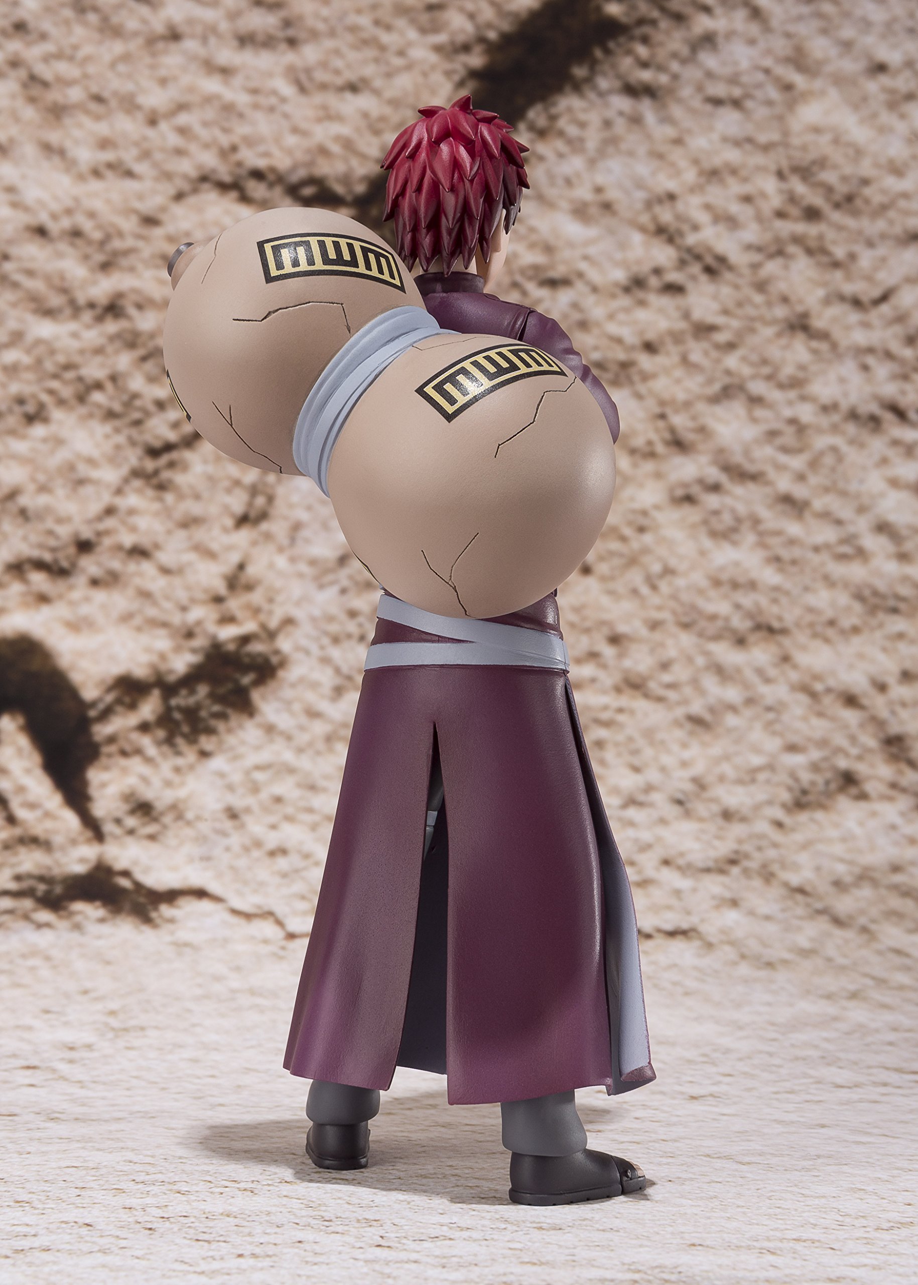 TAMASHII NATIONS Bandai S.H.Figuarts Gaara Naruto Shippuden Action Figure