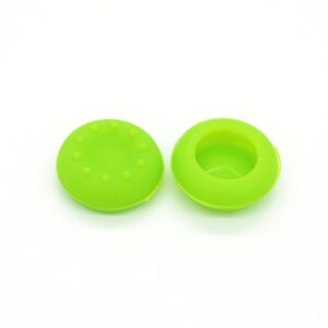 Analog Silicone Thumb Stick Grip Joystick Caps Cover for PS4 PS3 Xbox 360 Xbox One Game Controllers (4 x Green)