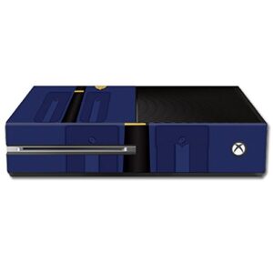 mightyskins skin compatible with microsoft xbox one - policeman | protective, durable, and unique vinyl decal wrap cover | easy to apply, remove, and change styles | made in the usa