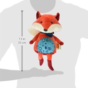 B. toys- Happy Yappies – Pipsqueak the Fox – Talking Teddy Toy Repeats What You Say - Stuffed Fox Plush Toy – Sensory Toys for babies 10 months +