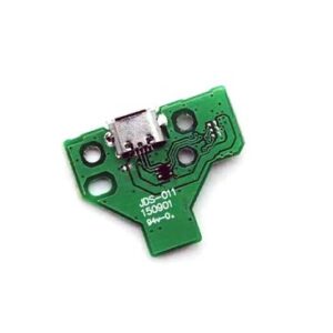 Ambertown 12 Pin USB Charging Port Socket Board with Flex Ribbon Cable for Sony PS4 Controller