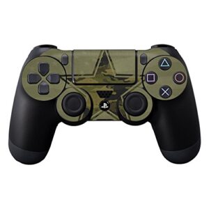 mightyskins skin compatible with sony ps4 controller - army star | protective, durable, and unique vinyl decal wrap cover | easy to apply, remove, and change styles | made in the usa