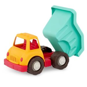 Battat- Wonder Wheels- Dump Truck – Toy Truck For Toddlers – Moveable Parts- Durable & Sturdy Construction Toy – Recyclable – Dump Truck