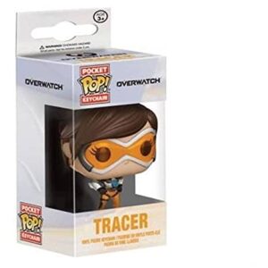 Funko Pop Keychain Overwatch Tracer Action Figure