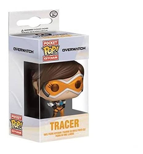 Funko Pop Keychain Overwatch Tracer Action Figure