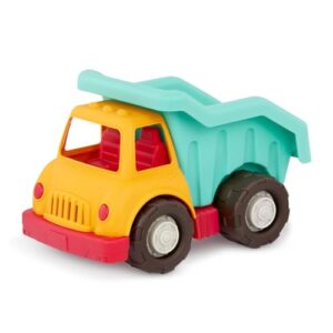 battat- wonder wheels- dump truck – toy truck for toddlers – moveable parts- durable & sturdy construction toy – recyclable – dump truck