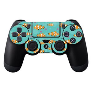 mightyskins skin compatible with sony playstation dualshock ps4 controller case wrap cover sticker skins clowning around