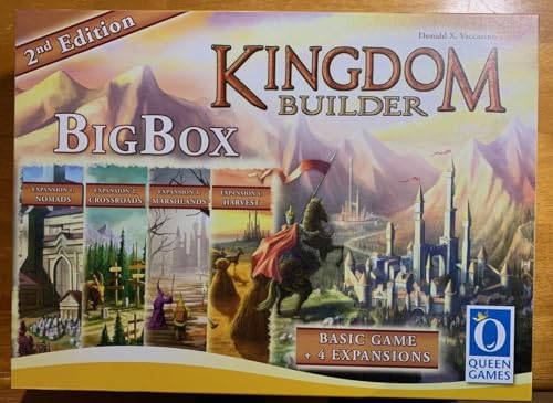 Queen Games Kingdom Builder Big Box 2nd Edition Board Game