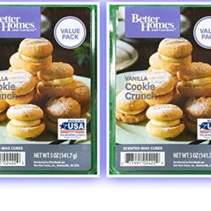 Better Homes and Gardens Vanilla Cookie Crunch Wax Cubes 5oz - 2-Pack