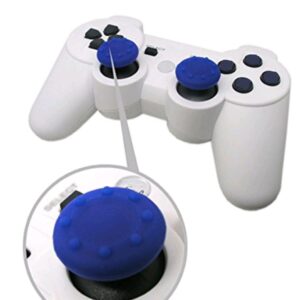 10 x Analog Controller Thumb Stick Grip Thumbstick Joystick Cap Cover for PS4 PS3 for Xbox 360 Xbox One (Blue)