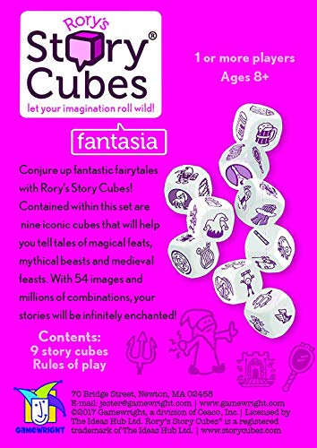 Gamewright Rory's Story Cubes, Fantasia - Dice Game