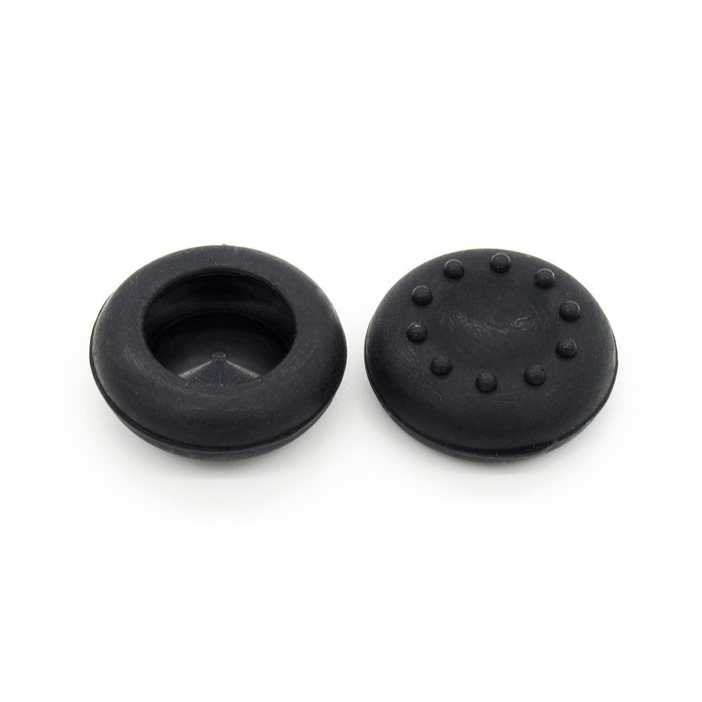 Analog Silicone Thumb Stick Grip Joystick Caps Cover for PS4 PS3 Xbox 360 Xbox One Game Controllers (4 x Black)