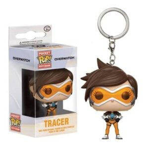 funko pop keychain overwatch tracer action figure