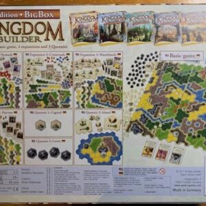 Queen Games Kingdom Builder Big Box 2nd Edition Board Game