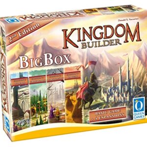 Queen Games Kingdom Builder Big Box 2nd Edition Board Game