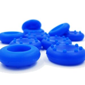 10 x Analog Controller Thumb Stick Grip Thumbstick Joystick Cap Cover for PS4 PS3 for Xbox 360 Xbox One (Blue)