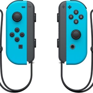 Nintendo Swtich 4 items Bundle:Nintendo Switch 32GB Console Gray Joy-con,64GB Micro SD Memory Card and an Extra Pair of Nintendo Joy-Con (L/R) Wireless Controllers Neon Blue,The Legend of Zelda