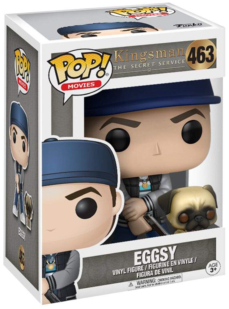 Funko POP Movies Kingsman Eggsy with JB Action Figure