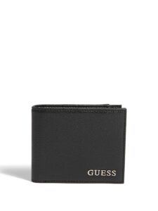 guess factory bifold logo wallet