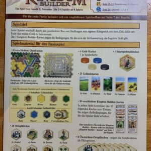 Queen Games Kingdom Builder Big Box 2nd Edition Board Game