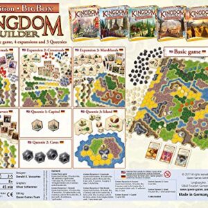 Queen Games Kingdom Builder Big Box 2nd Edition Board Game