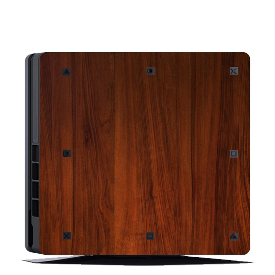 Wood Skin For PS4 Slim Decal to Fit Playstation 4 Slim Sticker Woodgrain Cover VWAQ-PSGC4