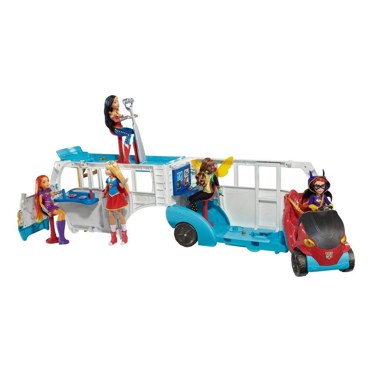 DC Super Hero Girls Transforming School Bus